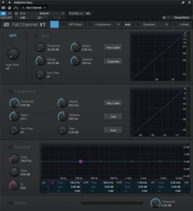 【Studio One】Fat Channel XTの使い方とレビュー【付属エフェクト全種レビューその13】